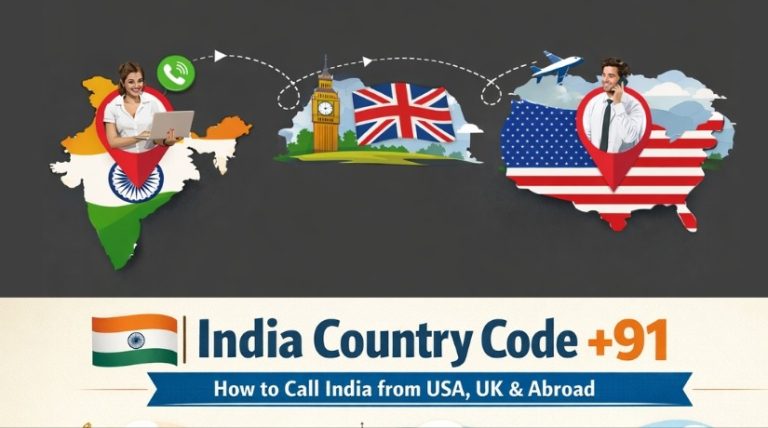 Call India Country Code +91: How to Call India from USA, Canada